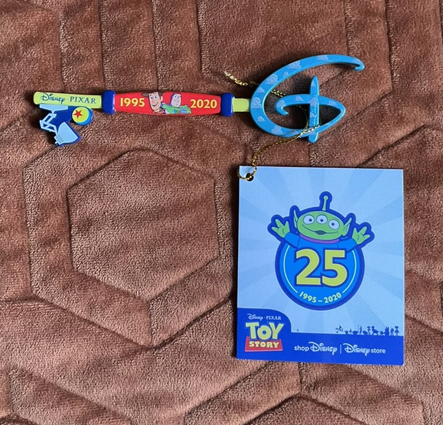 DISNEY STORE TOY Story 25th Anniversary Pixar Limited Edition ...