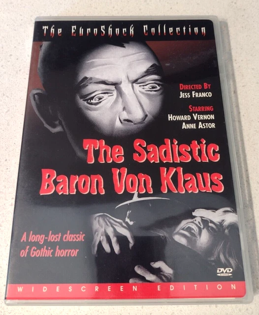 THE SADISTIC BARON Von Klaus DVD Region 1 euroshock collection Jess ...