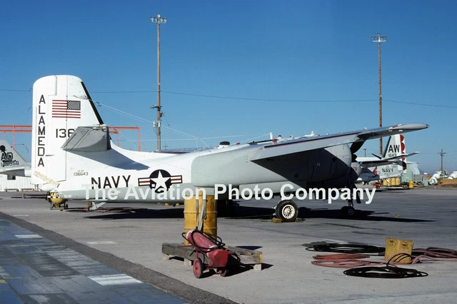 US NAVY ALAMEDA Grumman US-2B Tracker 136643 at MASDC (1979) Photograph ...