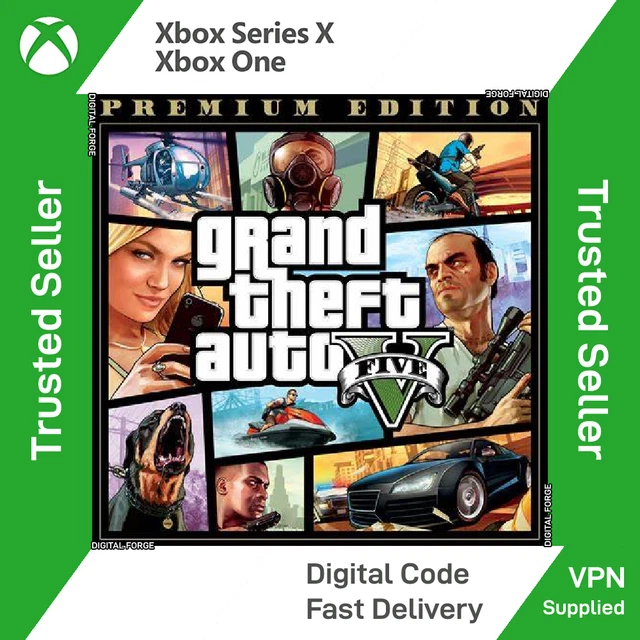 GRAND THEFT AUTO V: Premium Edition - Xbox One, Series X|S - Digital ...