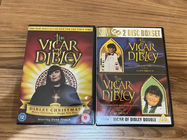 THE VICAR OF Dibley DVD Bundle Series 1, Series 2 & Dibley Christmas ...
