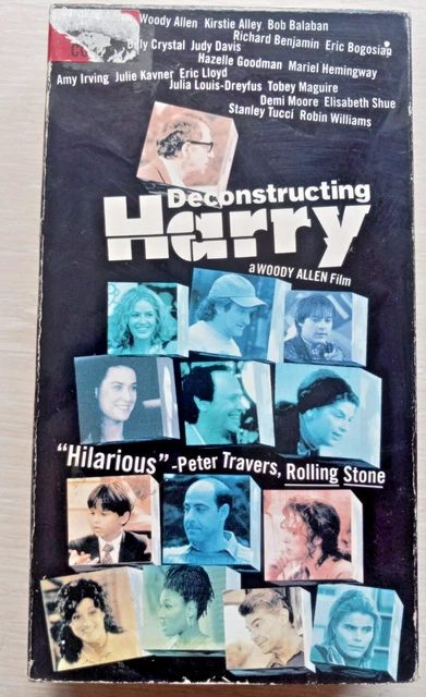 DECONSTRUCTING HARRY VHS 1998 Woody Allen Hollwood Video £5.42 ...
