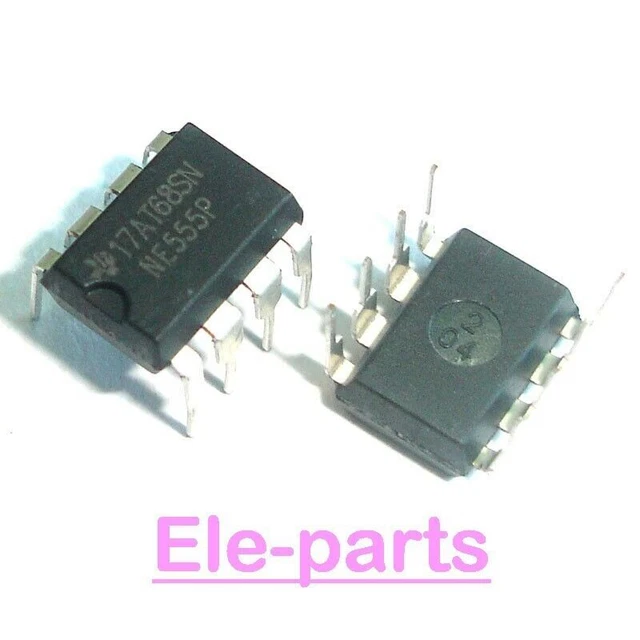 50 PZ TIMER bipolari singoli NE555P DIP-8 NE555 555 uso singolo chip IC ...