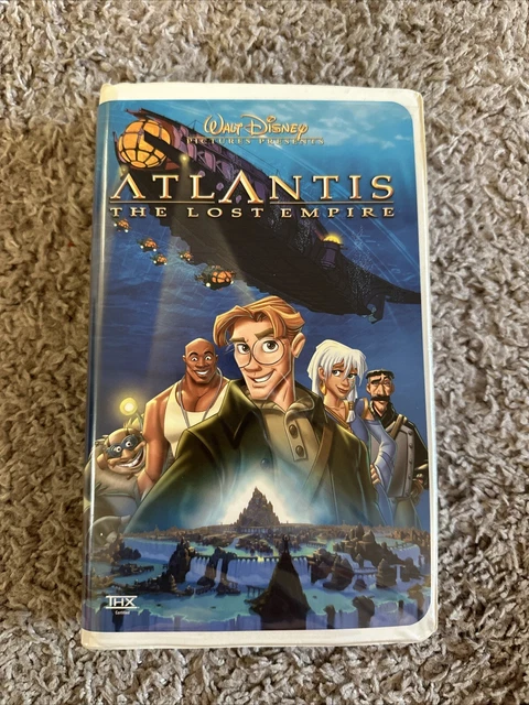 WALT DISNEY’S ATLANTIS: The Lost Empire (VHS, 2002 Clamshell) Excellent ...