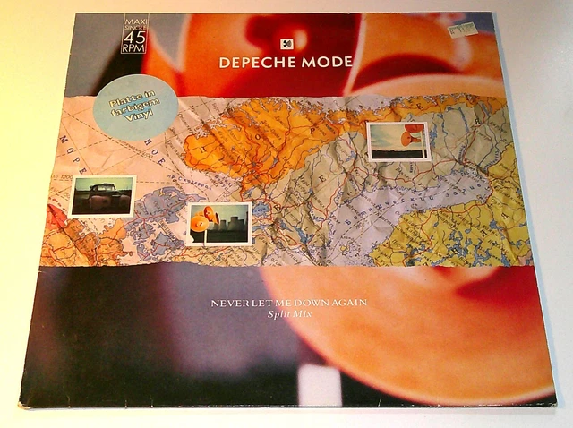 DEPECHE MODE - Never let me down again - MAXI Single oranges Vinyl 12" - 1987 EUR 59,00 ...