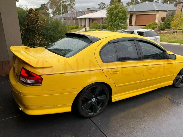 FITS FORD FALCON BA BF XT XR6 XR8 4 DOOR SEDAN Rear Roof Visor Spoiler ...