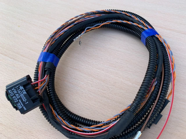 VW AUDI SEAT Skoda ACC Adaptive Cruise Control Sensor Connector + Wire ...