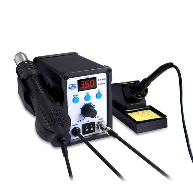 AT8586 DUAL SOLDERING and Hot Air Rework Station Solder Atten £122.39 ...