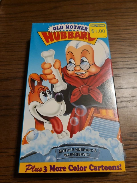 OLD MOTHER HUBBARD Rare VHS! Plus 3 Full Color Cartoons! 1992 UAV £3.80 ...