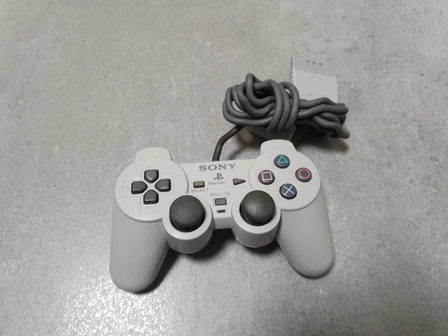 MANETTE DE Playstation 1 Dualshock 2 Analog Ps1 Sony Officielle Grise ...