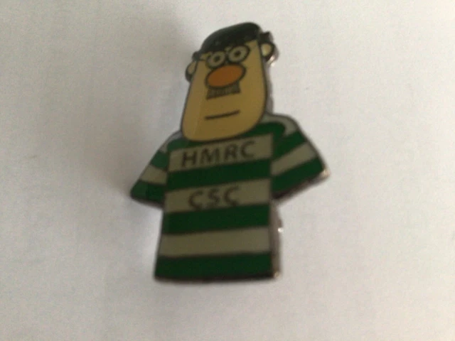 CELTIC FC BADGE - HMRC CSC - Hector the Taxman £5.42 - PicClick UK