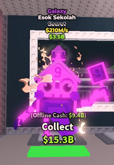 🟢GALAXY ESOK SEKOLAH 210M/S (Secret) 🧠Steal A Brainrot | Super Fast Delivery⚡ $69.84 - PicClick CA