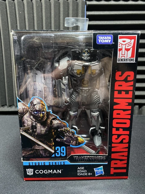 HASBRO TRANSFORMERS STUDIO Series 39 Cogman Deluxe Class 100 % Complet ...