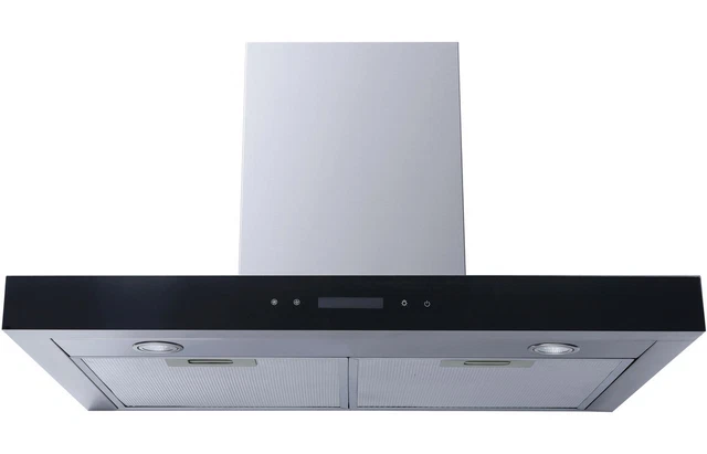 CHIMNEY COOKER HOOD Modern Kitchen Extractor Fan Stainless Steel 600 ...