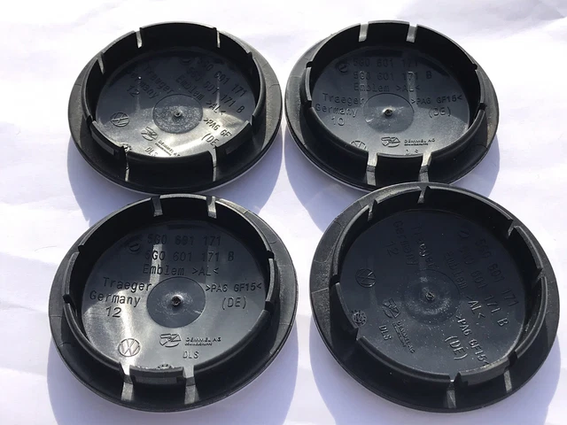 ORIGINAL VW CADDY 2K Rad kappen Radnaben Felgen Deckel Emblem Radzier ...