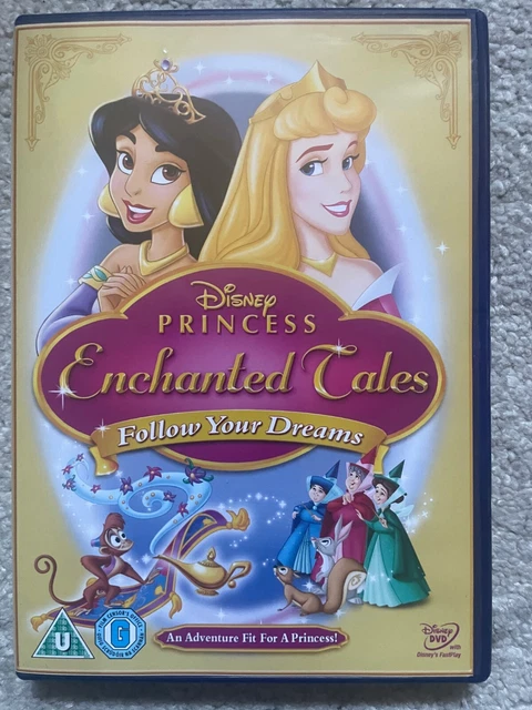 DISNEY'S PRINCESS ENCHANTED Tales Follow Your Dreams DVD (2007) Lea Solonga £2.00 - PicClick UK