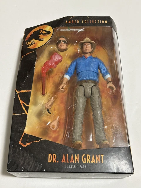 FIGURINE ARTICULÉE JURASSIC World Amber Collection Dr. Alan Grant 6 EUR ...