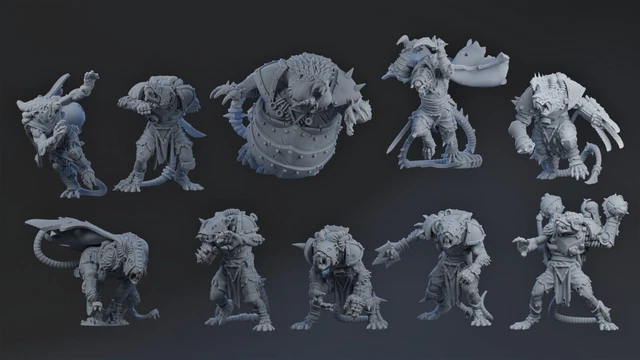 TECH RATS BRUTEFUN MINIATURES Single Models EUR 10,69 - PicClick FR