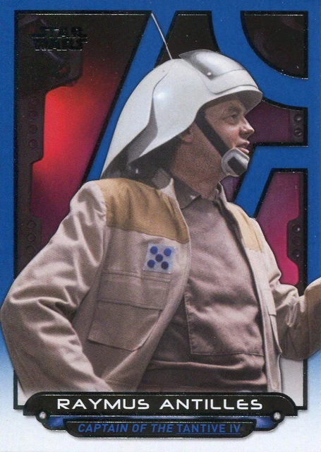 CARTE DE BASE parallèle Star Wars Galactic Files Reborn bleu ANH-7 ...