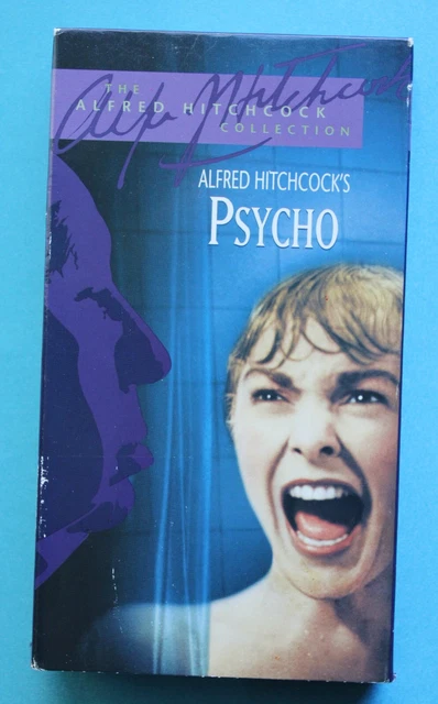 PSYCHO-1999 (1960) ALFRED Hitchcock Horror VHS Tape Anthony Perkins ...