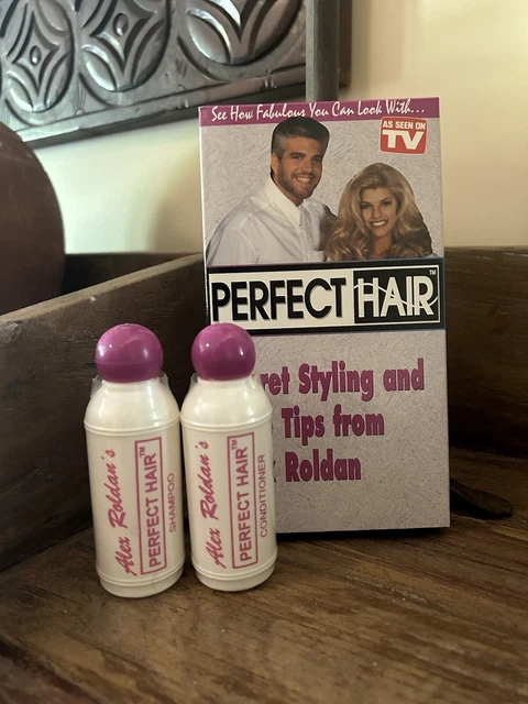 PERFECT HAIR SECRET Styling Alex Roldan VHS Video Tape As Seen On TV ...