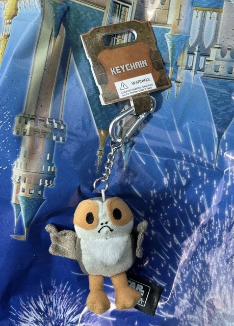 DISNEY PARKS STAR Wars Galaxy's Edge Porg Miniature Plush Keychain NEW ...