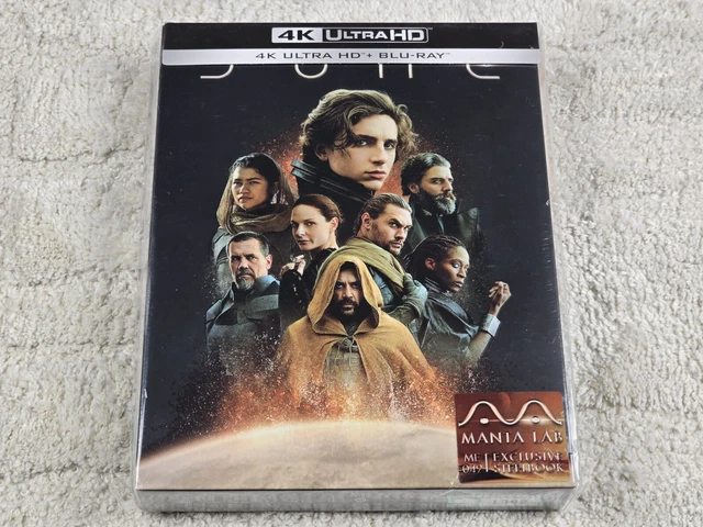 MANTA LAB DUNE Part one Full Slip 4K Blu Ray Steelbook - Brand New & Sealed £349.99 - PicClick UK