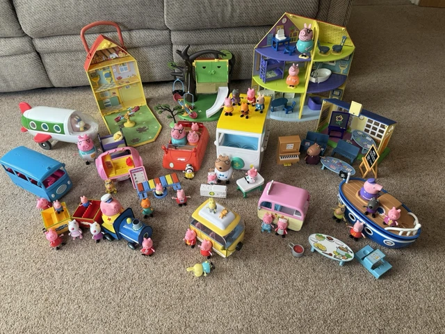 HUGE PEPPA PIG Toy Bundle with Accessories & Figures £102.20 - PicClick UK