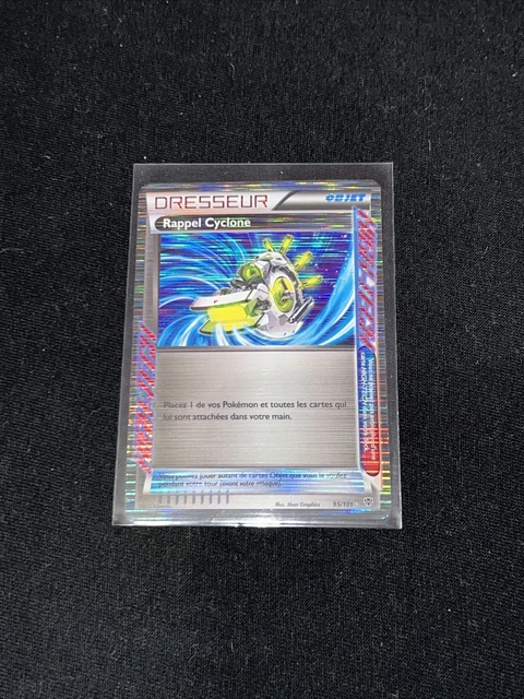 POKÉMON: RAPPEL CYCLONE - EXPLOSION PLASMA. 95/101 - HOLO RARE - VF EUR ...