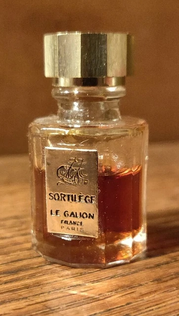 RARE EXTRAIT DE parfum Sortilège Le Galion 3,5 ml. Boîte rabat ...