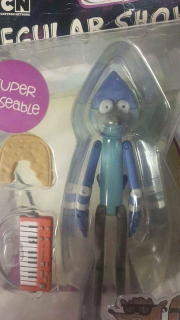 CARTOON NETWORK REGULAR Show Mordecai Keyboard & Grilled Cheese Action ...