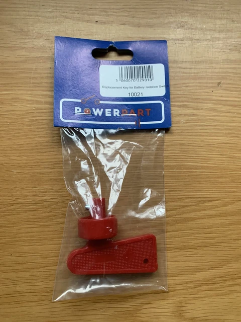 CARAVAN MOTOR MOVER Key 12V Battery Isolator Switch Replacement Key EUR ...