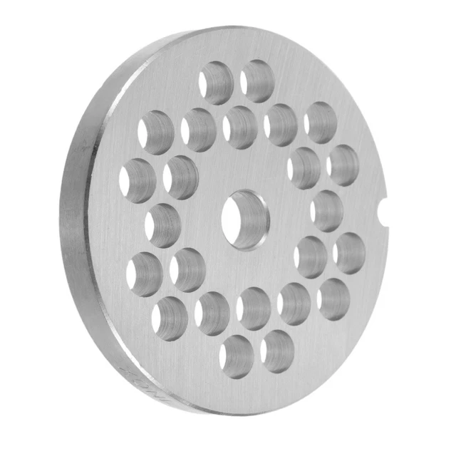 MEAT GRINDER BLADE: Stainless Steel Grinding Disk - Meat Grinder Plate ...