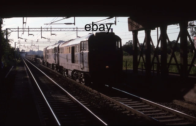 35MM RAILWAY SLIDE - BR Diesel Loco Class 31. 31126 & 31163 @ Acton ...