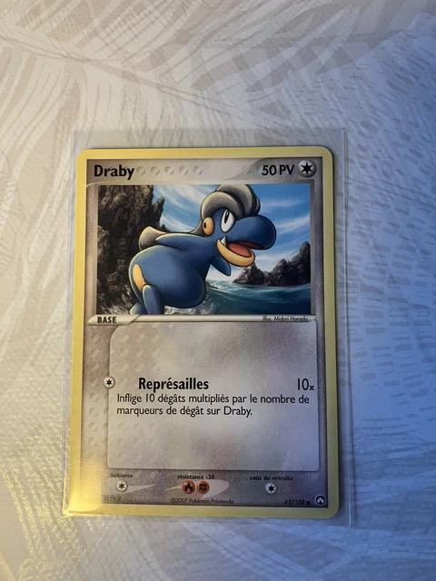 CARTE POKEMON DRABY 43/108 Bloc EX Gardiens du Pouvoir NEAR MINT Fr EUR 2,00 - PicClick FR