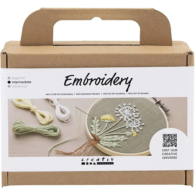 ZESTAW DO WYSZYWANIA Mniszek Lekarski Creativ Company £15.45 - PicClick UK