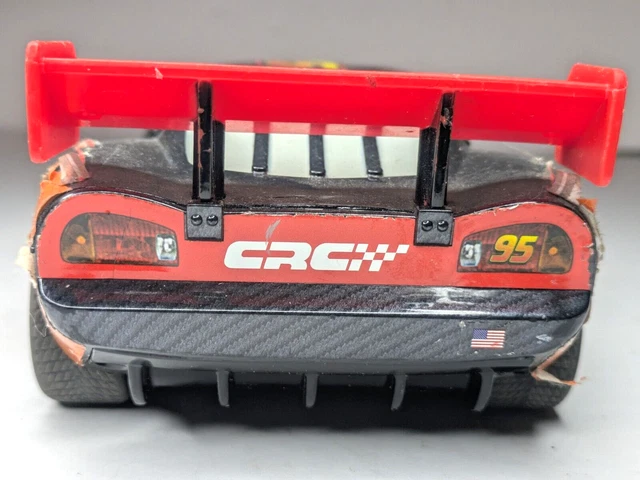 DISNEY PIXAR CARS Turbo Lightning McQueen Infrared RC Car. No remote ...