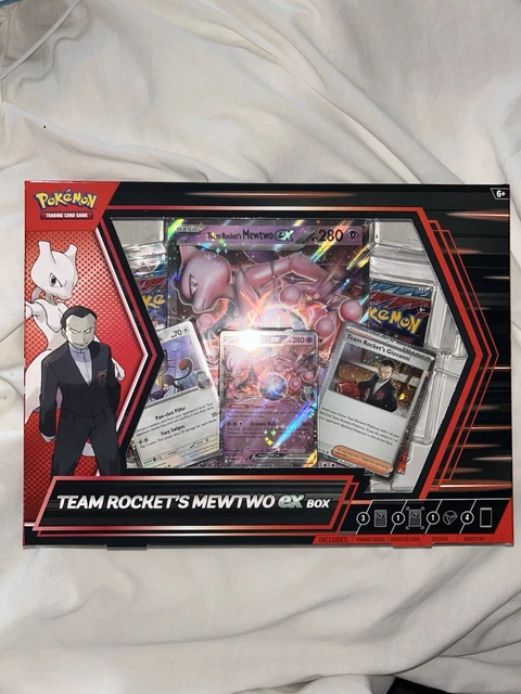 TEAM ROCKETS MEWTWO EX Box Set Destined Rivals £31.88 - PicClick UK