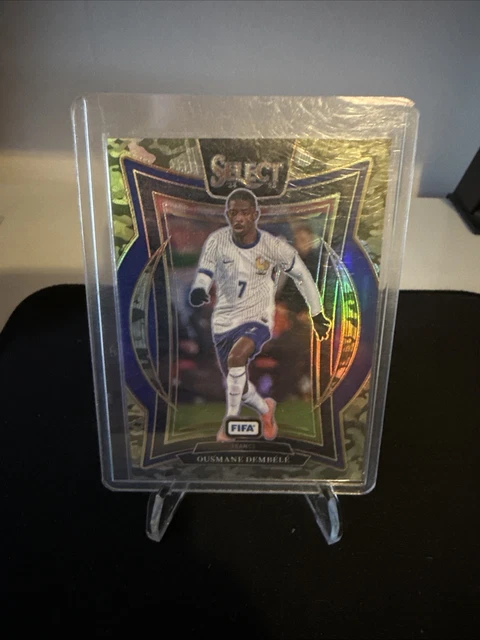 2024-25 PANINI SELECT Fifa Terrace Ousmane Dembele #70 Camo Prizm /135 ...