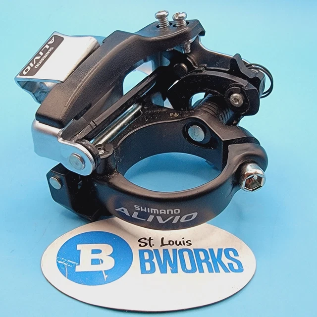 SHIMANO ALIVIO FD-M412 34.9mm Low Mount Dual Pull Triple Front ...