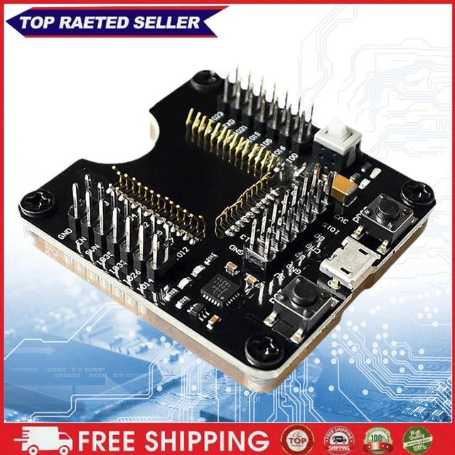 DEVELOPMENT BOARD BURNING Fixture Test Board for ESP-12S/12F/07S (ESP ...