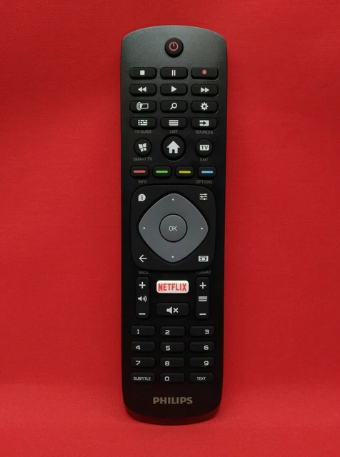 TELECOMANDO ORIGINALE PHILIPS UHD 4K SMART TV // 43PUS6753/12 EUR 76,25 ...