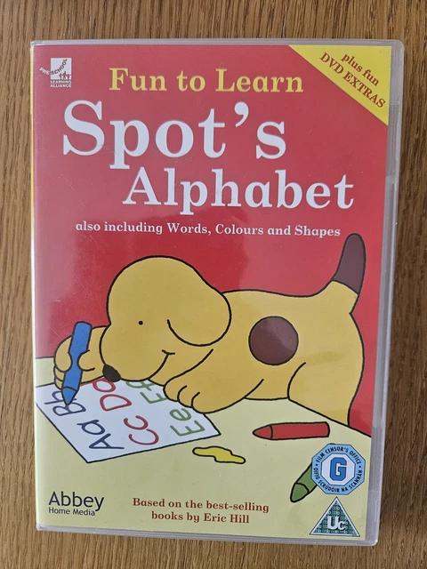 SPOT THE DOG - Spot's Alphabet Dvd 4 Episodes Kids £9.99 - PicClick UK