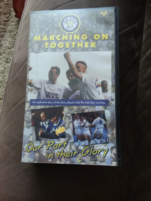 LEEDS UNITED VHS TAPE.marching On Together,our Part In Their Glory. £3. ...
