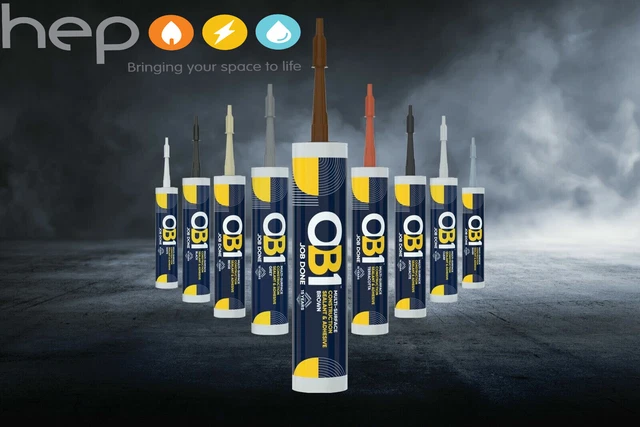 OB1 WATERPROOF ADHESIVE Sealant Builder Construction Hybrid Silicone ...