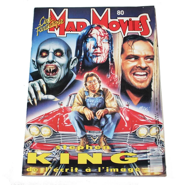 MAGAZINE / REVUE Mad Movies numéro 80 / Stephen King ( 1992 ) EUR 35,00 ...