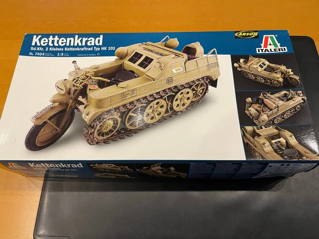 ITALERI 7404 Sd.Kfz.2 NSU HK 101 Kettenkrad 1:9 NEU/OVP EUR 69,00 ...