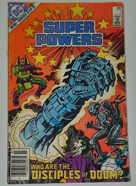 DC COMICS MINI Series Super Powers 1984 July #1 $3.00 - PicClick CA