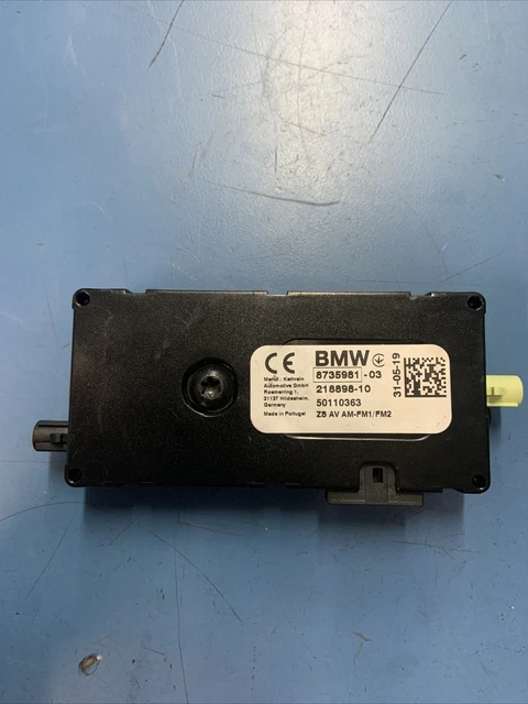 RADIO ANTENNA FILTER Amplifier Module OEM 873598103 BMW 7-Series 750 ...