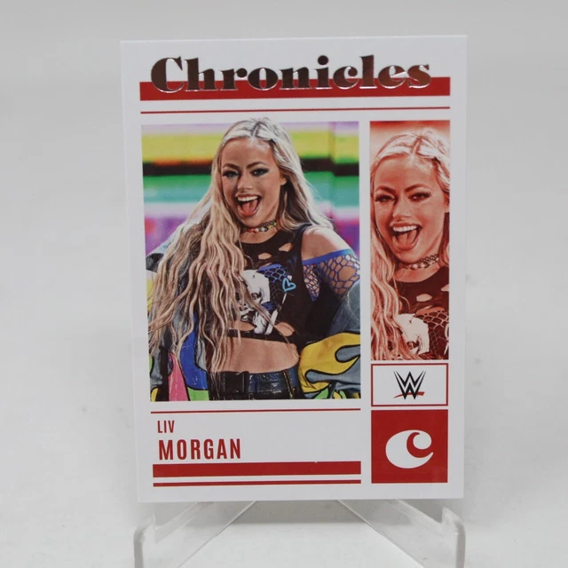 LIV MORGAN BASE Card 2023 Panini Chronicles WWE Wrestling #35 Monday ...